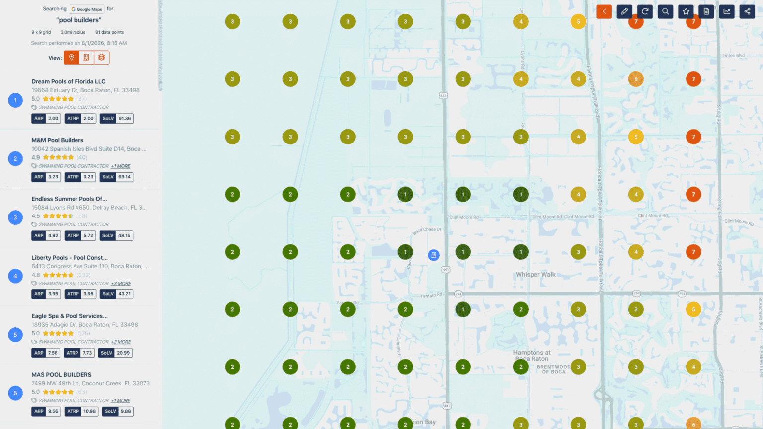 6X Growth In Boca Raton: How A Pool Builder Went Top Of The Map Search ...